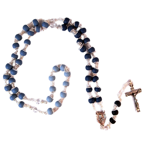Gardenia Tri Color Rosary – Wright Keepsakes and Jewelry
